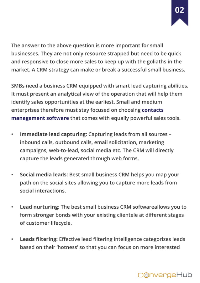 Does your crm guarantee you more leads | PDF