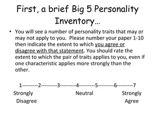 Does Your Music Taste Reveal Your Personality | PPT