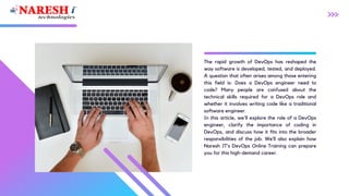 Do DevOps Engineers Code? Find Out in This Guide | PPT