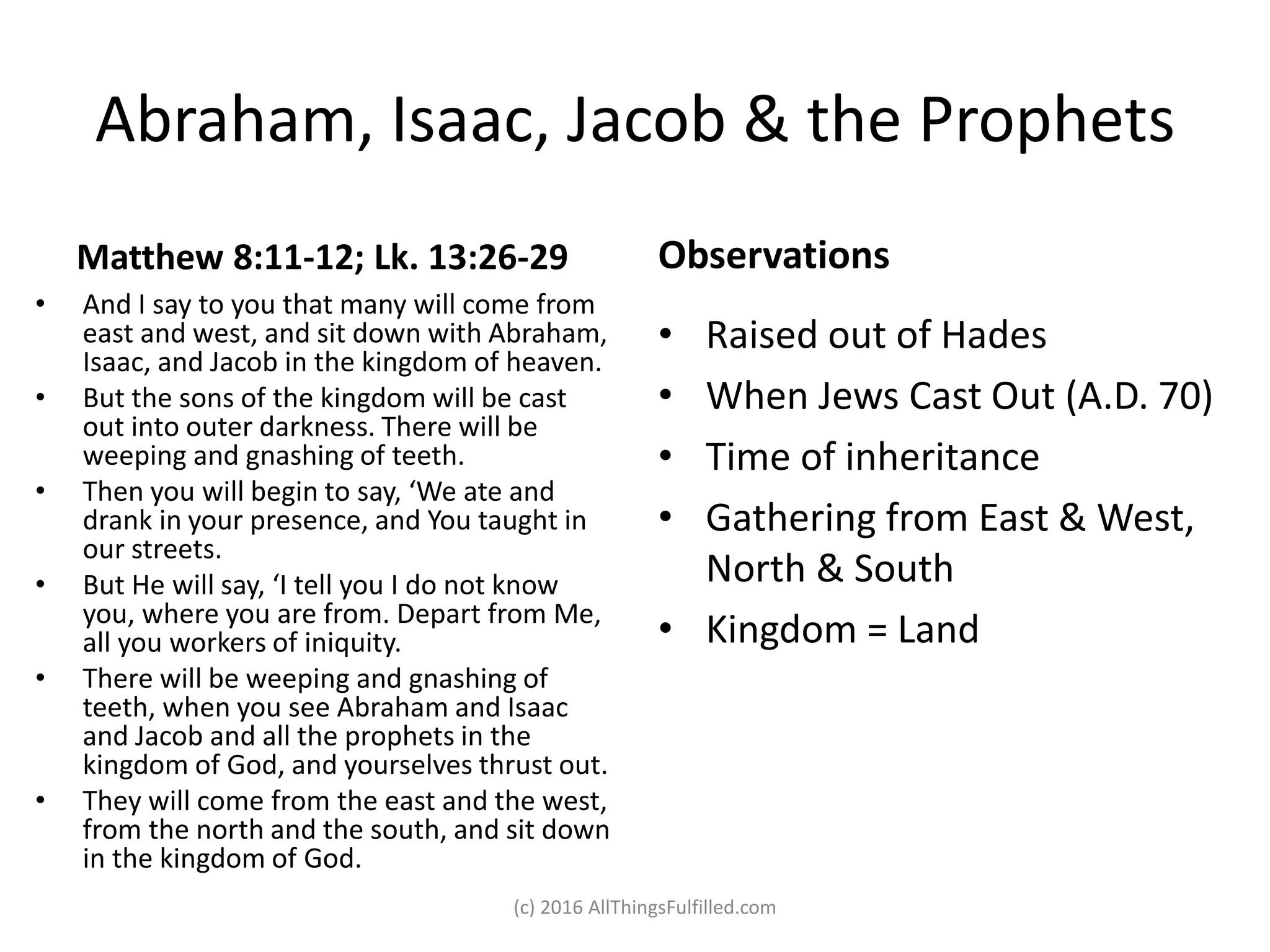 Does a gap exist between resurrection of the just and unjust | PPTX