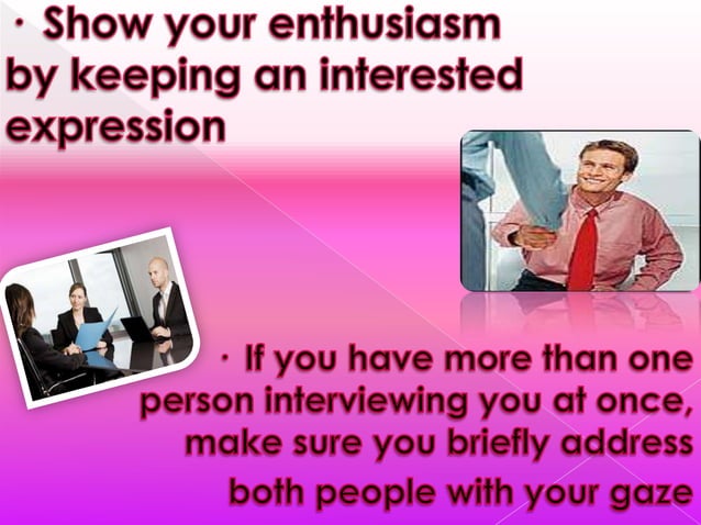 Does and dont’s of a job interview | PPTX