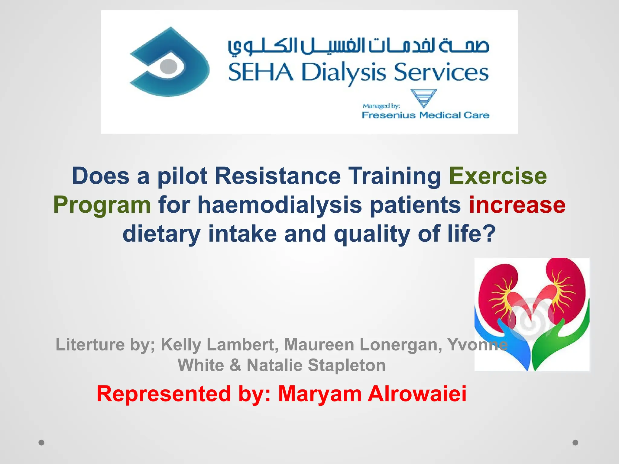 Does a pilot Resistance power effects Hemodialysis patients | PPTX