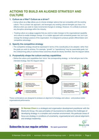 Does culture really eat strategy? | PDF