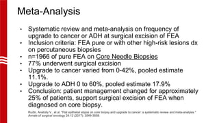 Does flat epithelial atypia always need excision | PPT