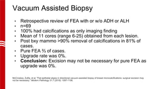 Does flat epithelial atypia always need excision | PPT