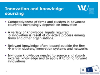 Franz Tödtling: Does geography matter? | PPT