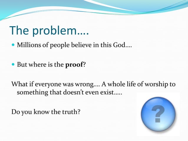 Does God Exist | PPTX