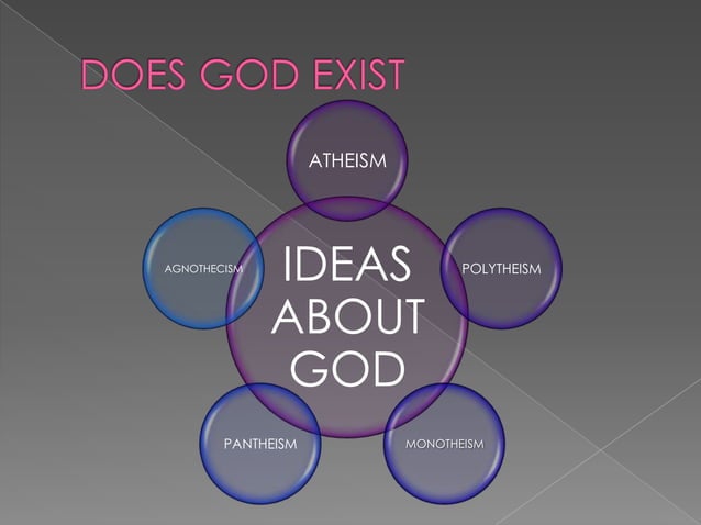 Does god exist | PPTX | Agnosticism | Religion & Spirituality
