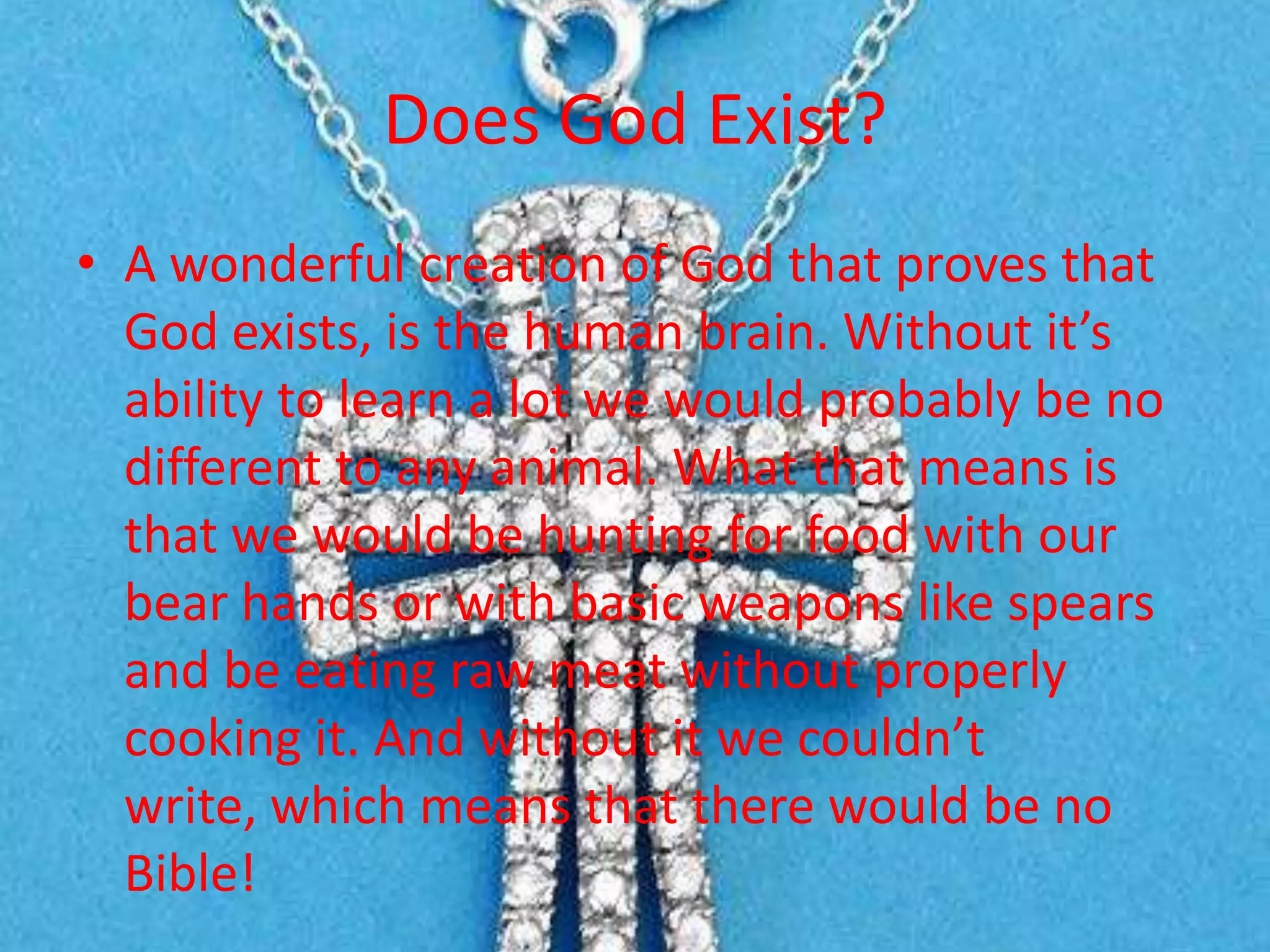 Does God Really Exist | PPTX