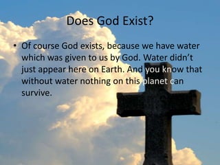 Does God Really Exist | PPT