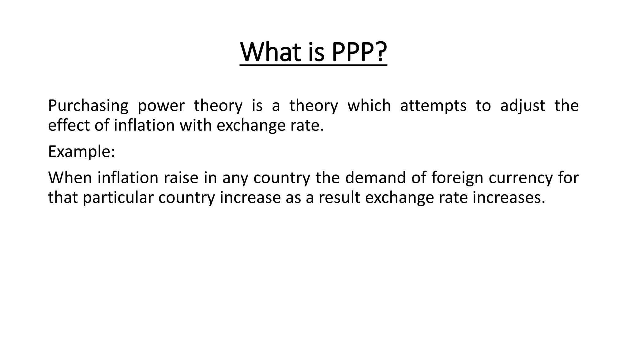 PPP, IFE and IRP | PPTX