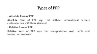 PPP, IFE and IRP | PPTX
