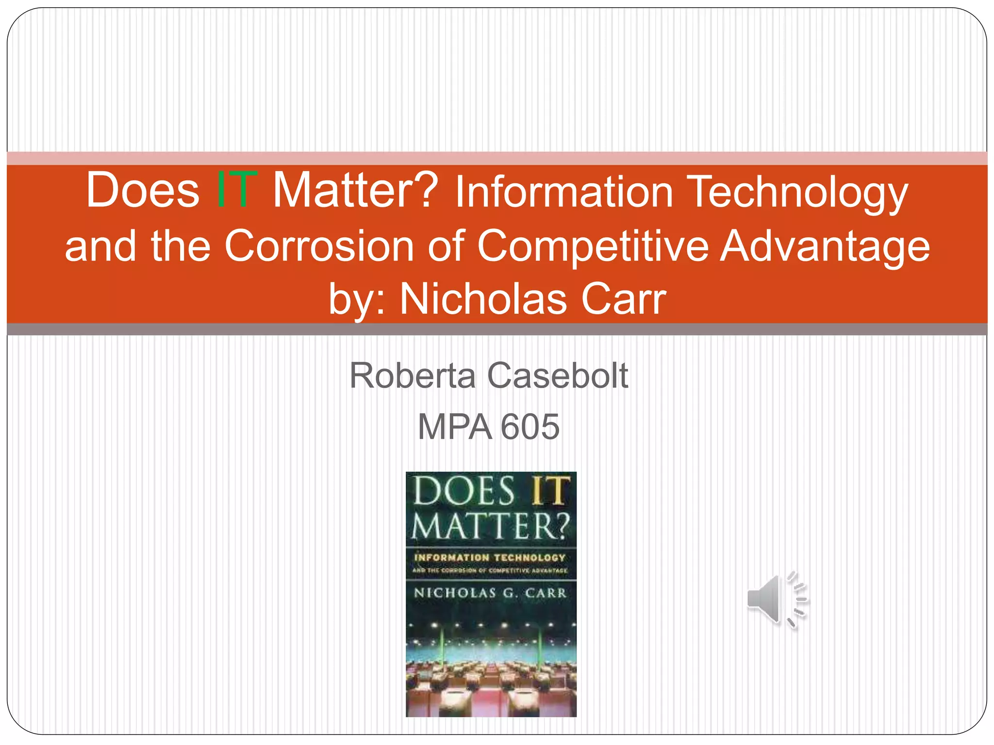 Does it matter show | PPSX