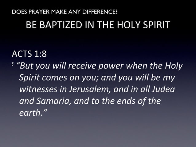 Does Prayer Make Any Difference? | PPT