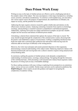 Does Prison Work Essay.pdf