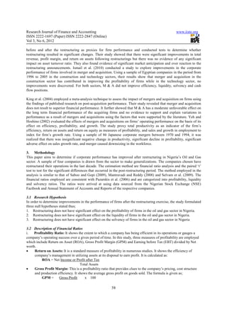 Does restructuring improve performance | PDF