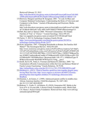 Does social media create a schism between parents and their adolescent ...