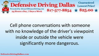 Does talking while driving help | PPT