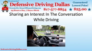 Does talking while driving help | PPT