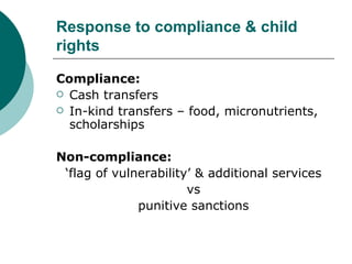 Does The Basic Spirit Of Conditional Benefits Conflict 2 | PPT