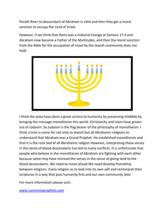 Does the bible talk of jewish exclusivity? | PDF