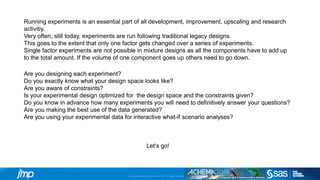 The Straight Way to a Final Result: Mixture Design of Experiments | PDF