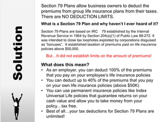 Does your company have a section 79 plan | PPTX