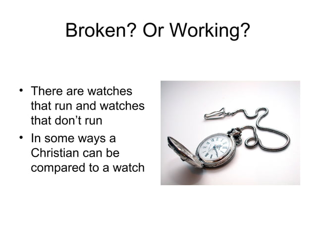 Does your faith work? | PPT