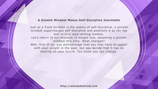 Does Your Mindset Influence Self-Discipline? Yes! Here is Why | PPT