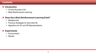 Does Zero-Shot RL Exist | PPTX