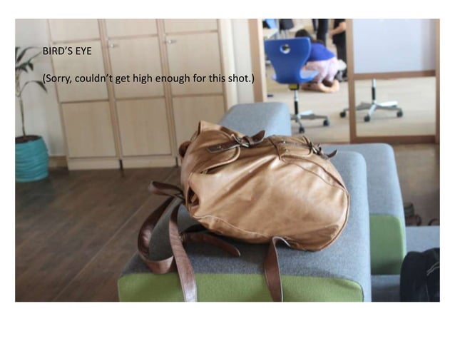 16 Shots of an Animate/In-animate Object | PPT