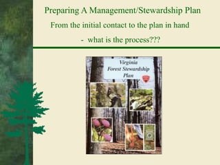 Department of Forestry -- Forest Stewardship & Conservation | PPTX