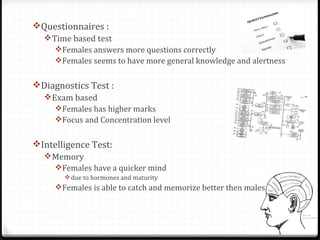 Do females learn faster then males | PPT