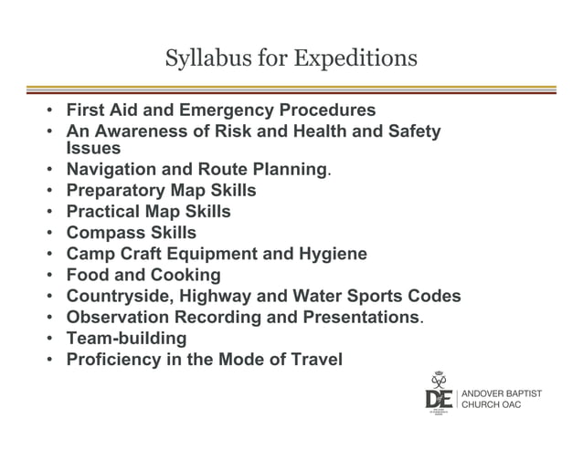 D of e presentation | PDF