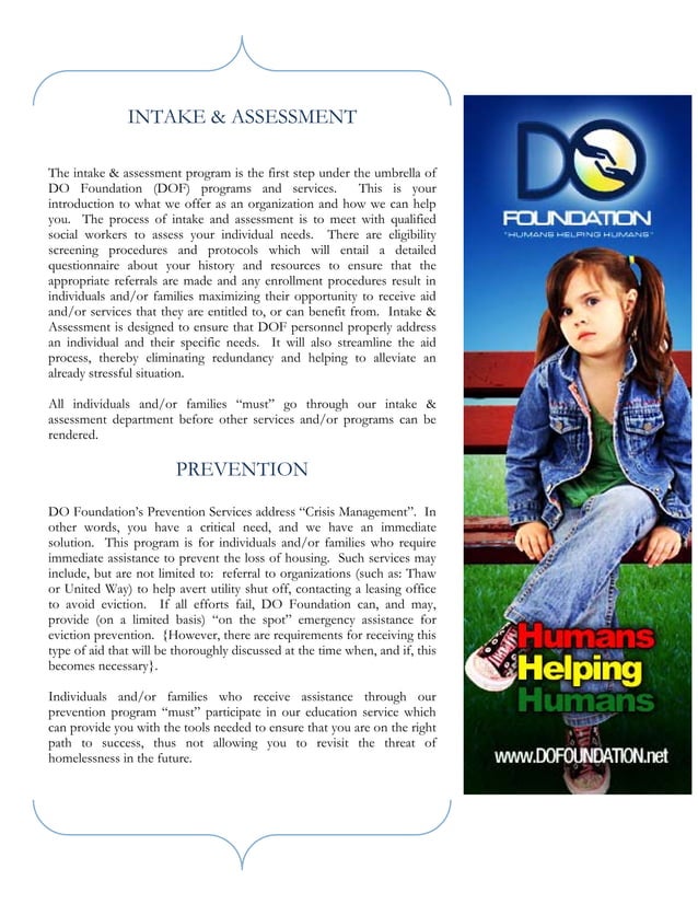 DO Foundation Pamphlet | PDF