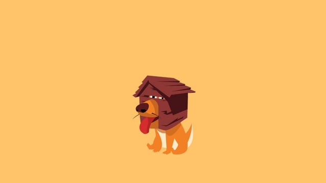 Dog Animation in PowerPoint Template | PPT