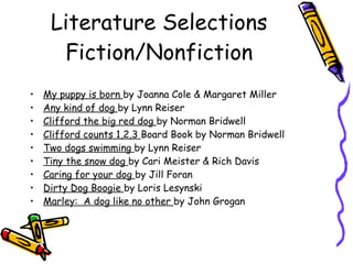 Dog literature focusunit | PPT