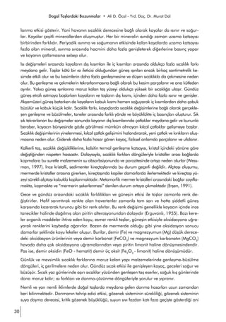 Dogal taslardaki bozunmalar | PDF