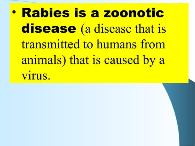 Dog bite (rabies) | PPT | Infectious Diseases | Diseases and Conditions