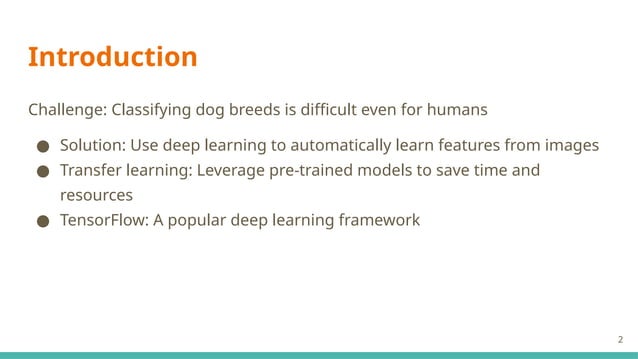 Dog Breed Classification classification.pptx | Dogs | Pets