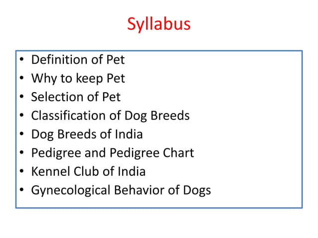 Dog breeds.ppt dog breeds classification | PPT
