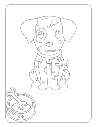 dog coloring book for kids dog coloring book for girls | PDF