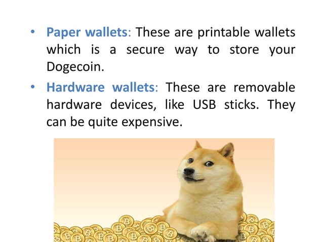 Brief Introduction on Dogecoin | PPTX | Internet | Computing