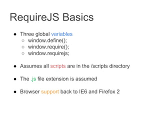 Dog food conference creating modular webparts with require js in sharepoint | PPTX | Web ...