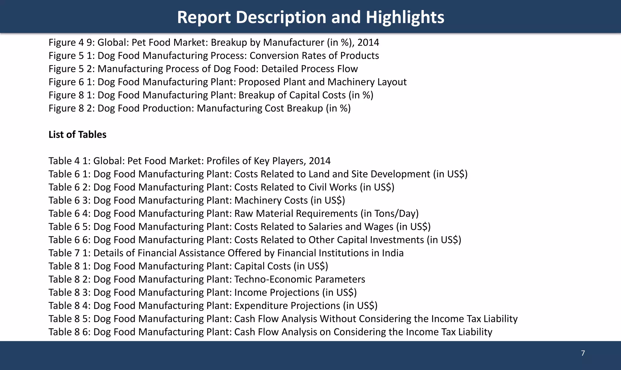 Dog food manufacturing plant | PDF