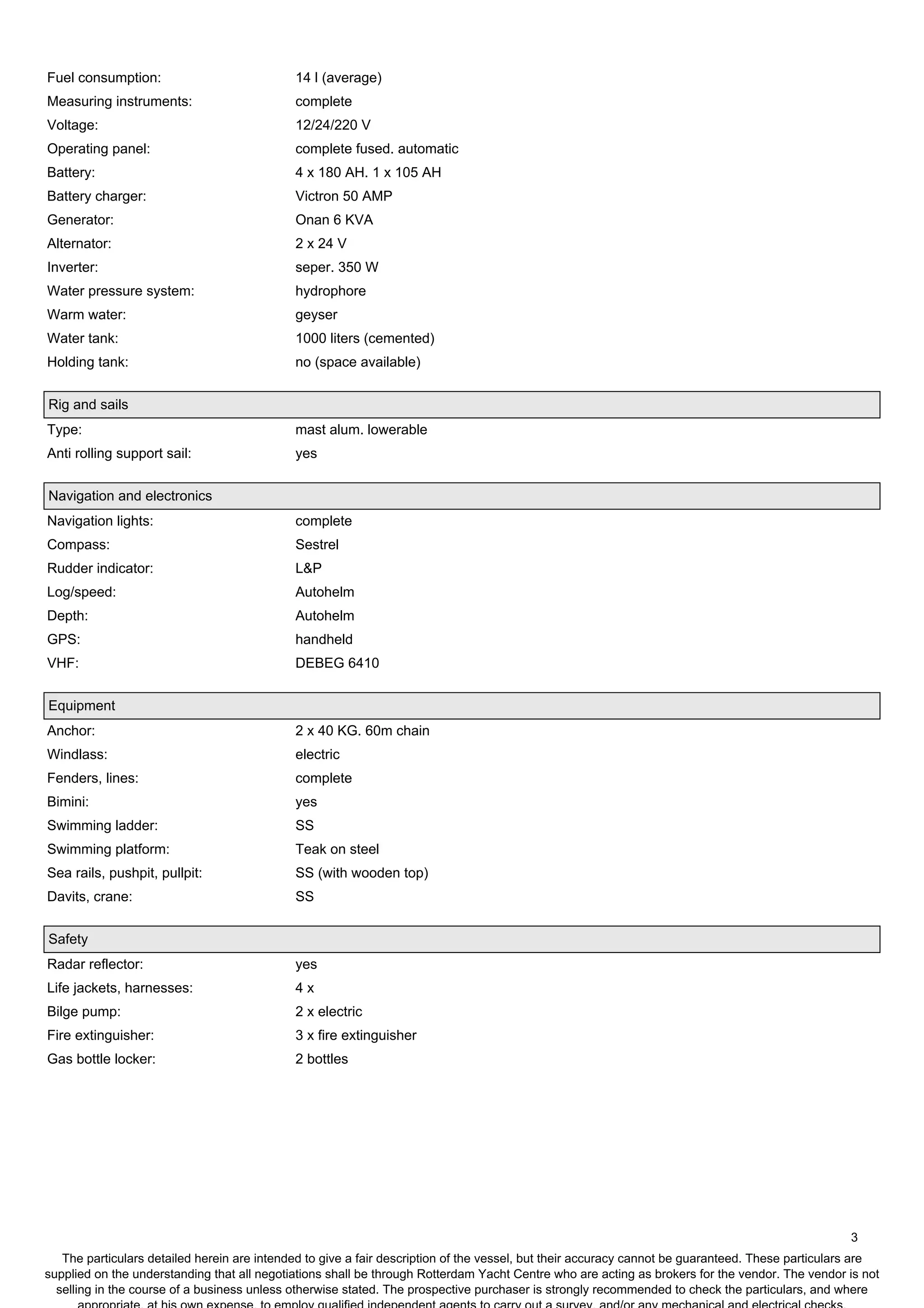 RYC offers this Dutch steel Doggersbank1480 TSDY Live aboard. FOR SALE | PDF