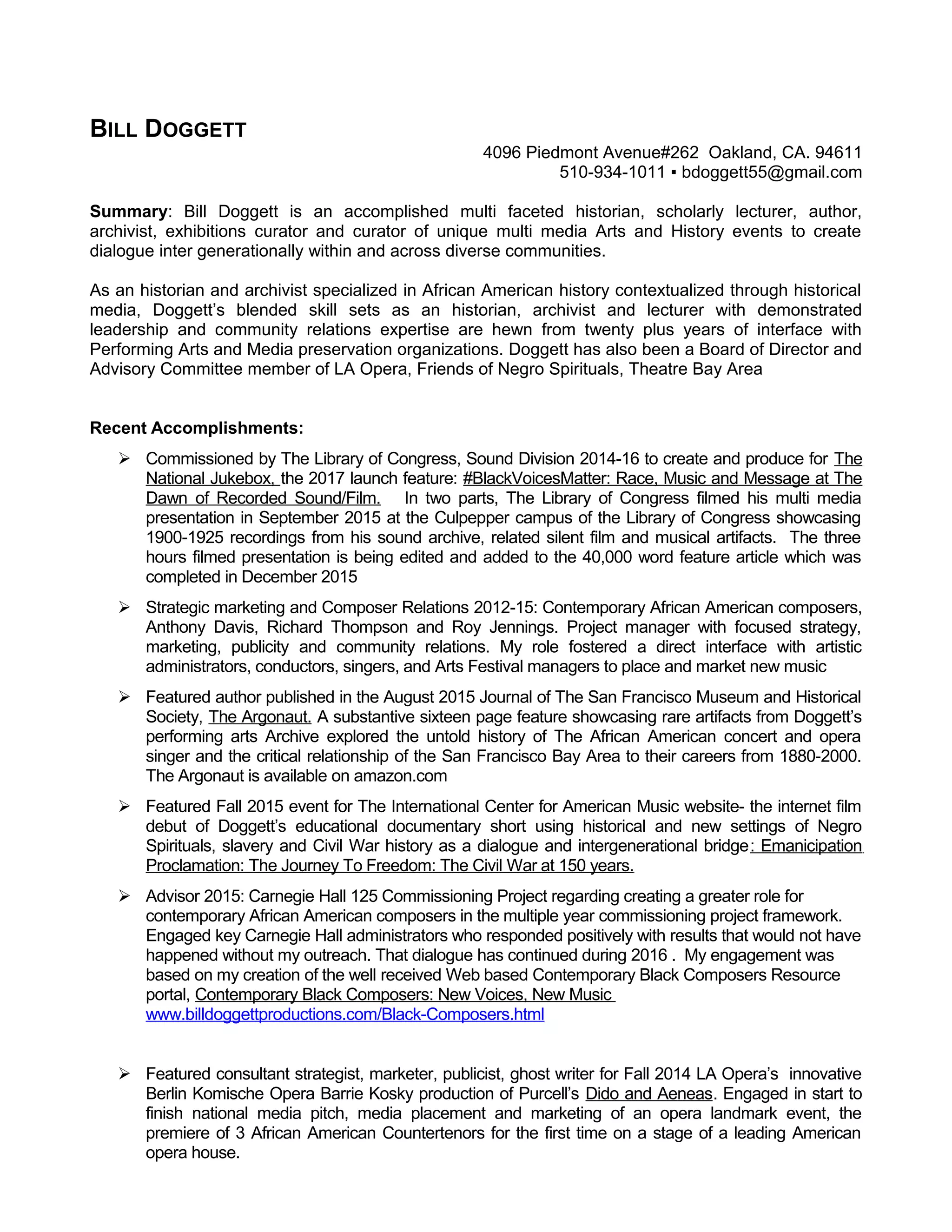 Bill Doggett,African American Media,Culutre Historian and Sound ...