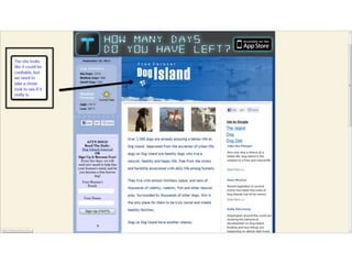 Dog island | PPTX