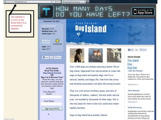 Dog island | PPTX