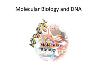 Central Dogma of Molecular Biology Francis Crick | PPTX